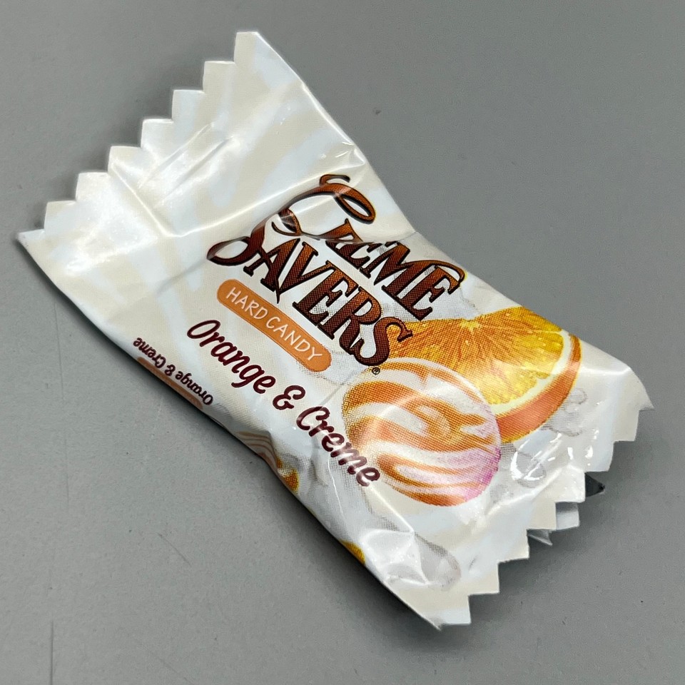CREME SAVERS (12 Bags) Orange & Creme Hard Candy 6.25 oz BB 01/26 | eBay