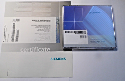 Siemens Step 7 Professional 2006 SR6 Simatic Software 6ES7810-5CC10 ...