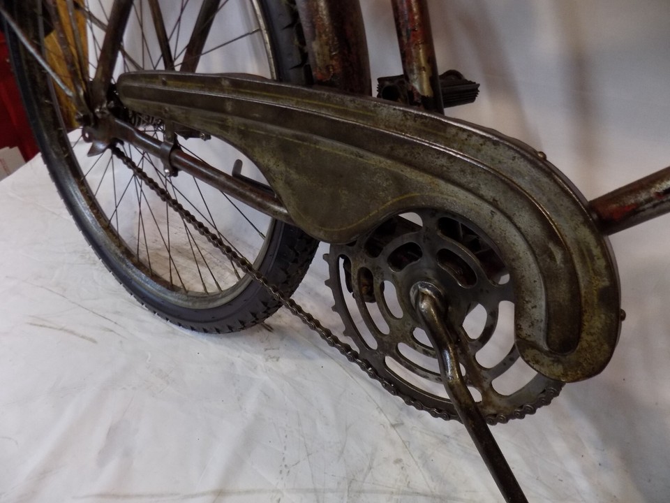 1930s PREWAR ELGIN MENS TANK BIKE HIAWATHA ARROW SHELBY AIR-FLO RAT ROD ...
