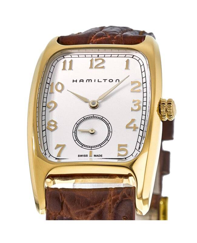 New Hamilton American Classic Boulton Quartz White Dial Men's Watch ...