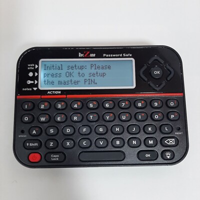 RecZone Password Safe - Factory Reset Tested Works Used - Model 595 | eBay