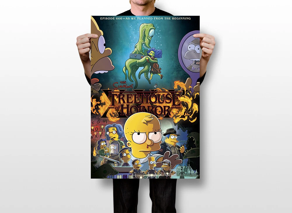 The Simpsons Treehouse Of Horror Posters