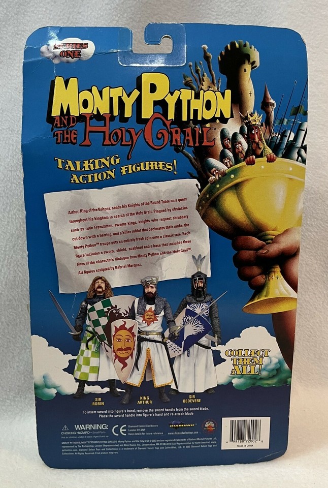 Monty Python And The Holy Grail - SIR BEDEVERE Talking Action Figure ...