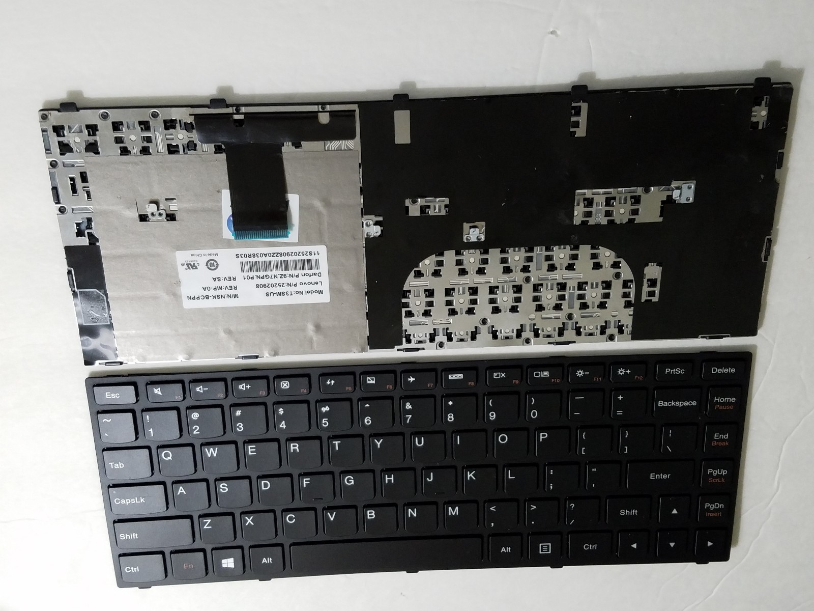 Ref - 25202908 25202897 Mint GENUINE LENOVO IDEAPAD YOGA 13 KEYBOARD ...