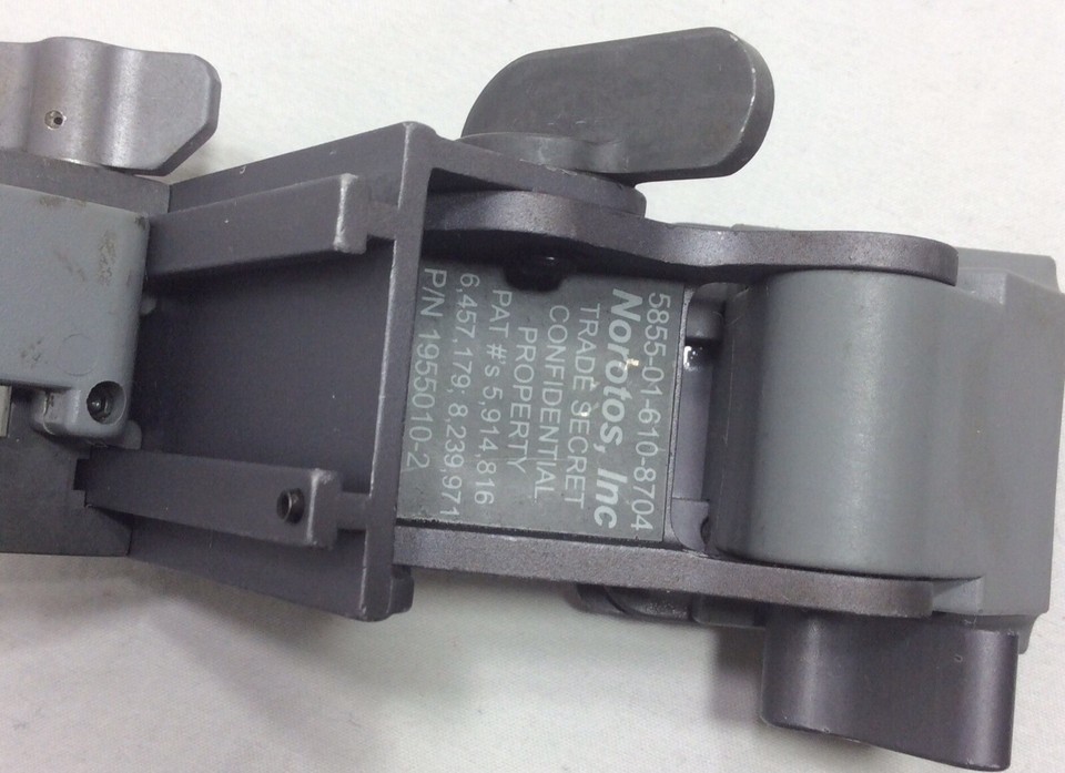 NOROTOS NVG RHINO MOUNT II TITANIUM GREY ACH MOUNT, PREOWNED | eBay
