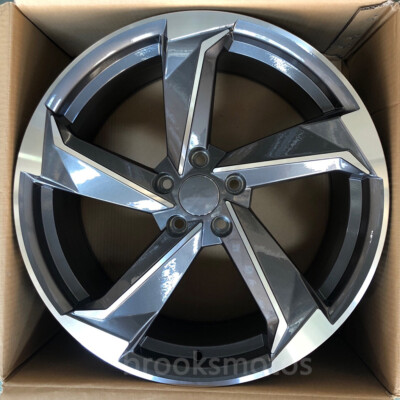 22" Gray Rotating Style Wheels Rim Fits Audi C7 S7 D4 D5 A8 S8 | 22x9.5 ...