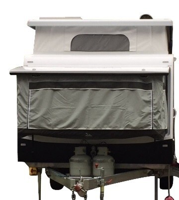 Jayco Rear Bed End Storm Cover Fly for Expanda Caravan or Pop Top ...