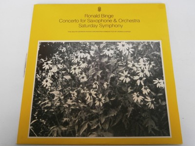 RONALD BINGE - concerto for saxophone - RARE LP | eBay UK