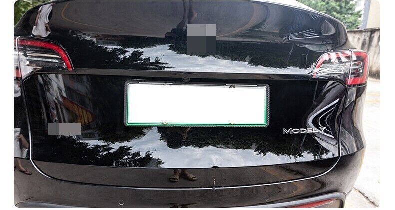 Carbon Fiber License board For Tesla Mode X S 3 Y 2020-2023 License ...