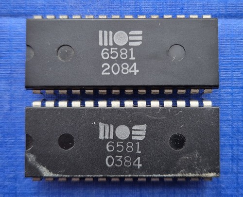 (2x) MOS 6581 SID Sound Chips for Commodore 64/128 Genuine parts | working | eBay