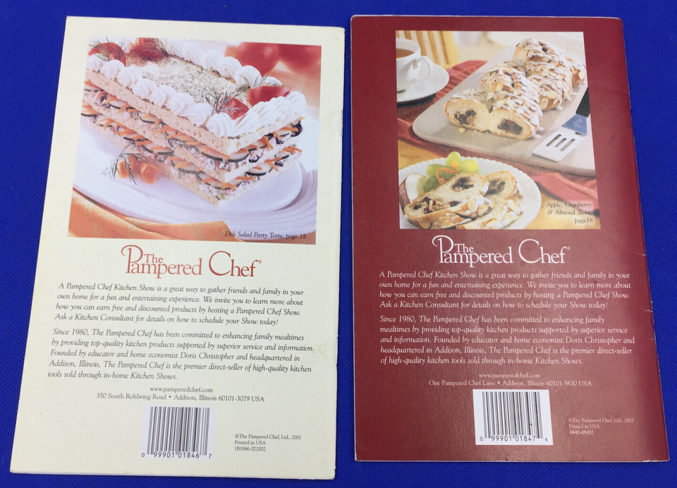 Pampered Chef Season’s Best Recipe Collection Spring/Summer & F/W 2002 ...
