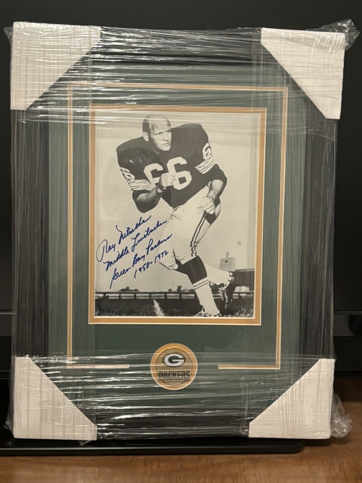 Ray Nitschke Signed Photo PSA/DNA Authentic Autograph Green Bay Packers ...