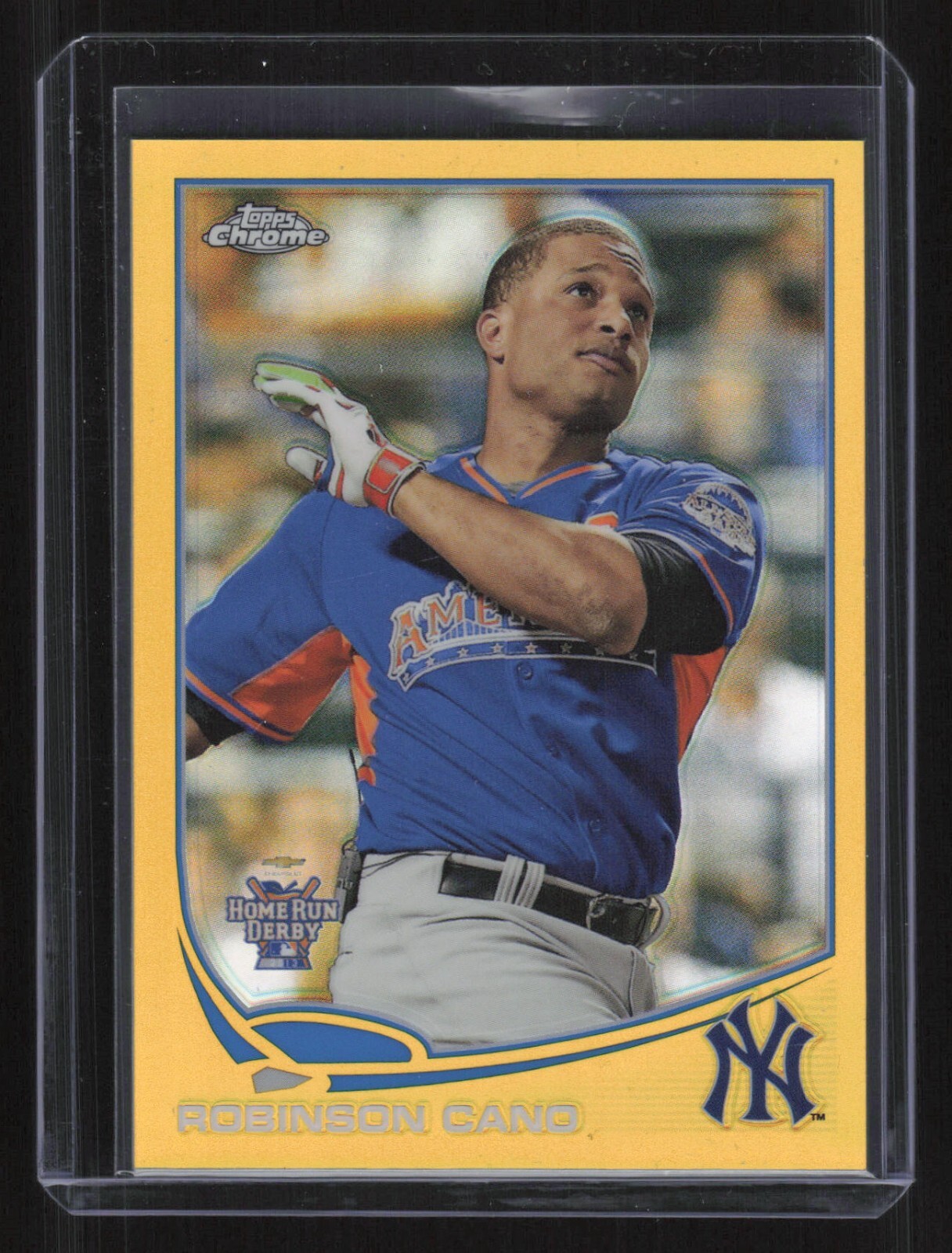 2013 Topps Chrome Robinson Cano MB-1 Gold Refractor /250 Yankees | eBay
