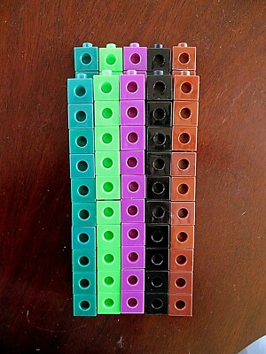 Snap Cubes ® Math Manipulatives Classroom Homeschooling Set of 100 ...