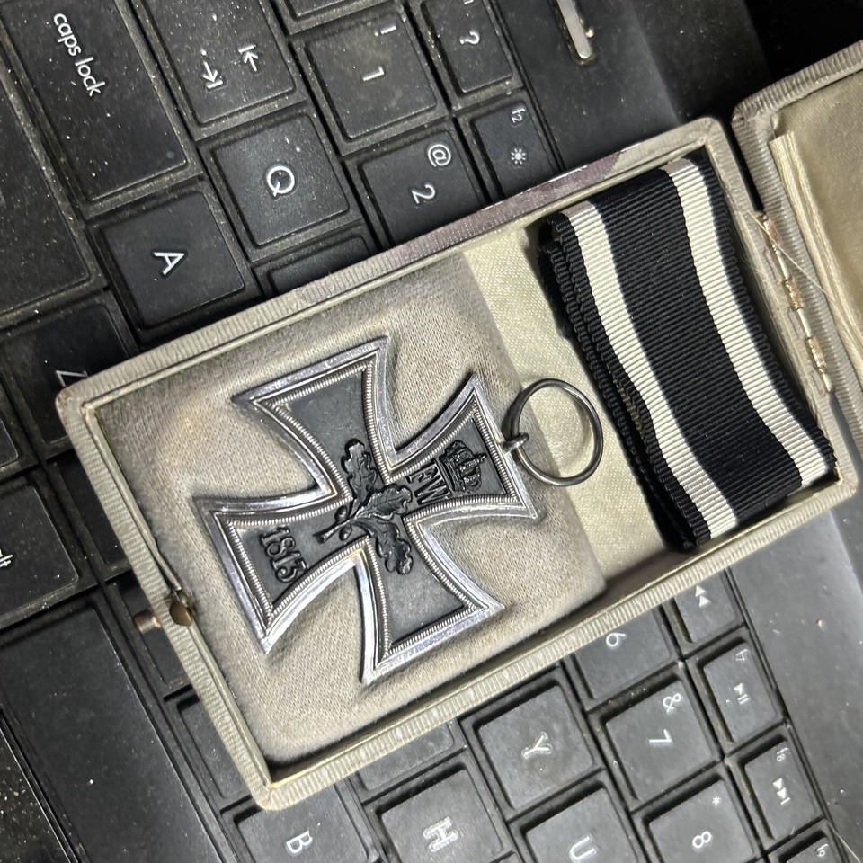 German Franco-Prussian War 1813 Iron Cross 2nd Class Magnetic 1914 Ww1 ...