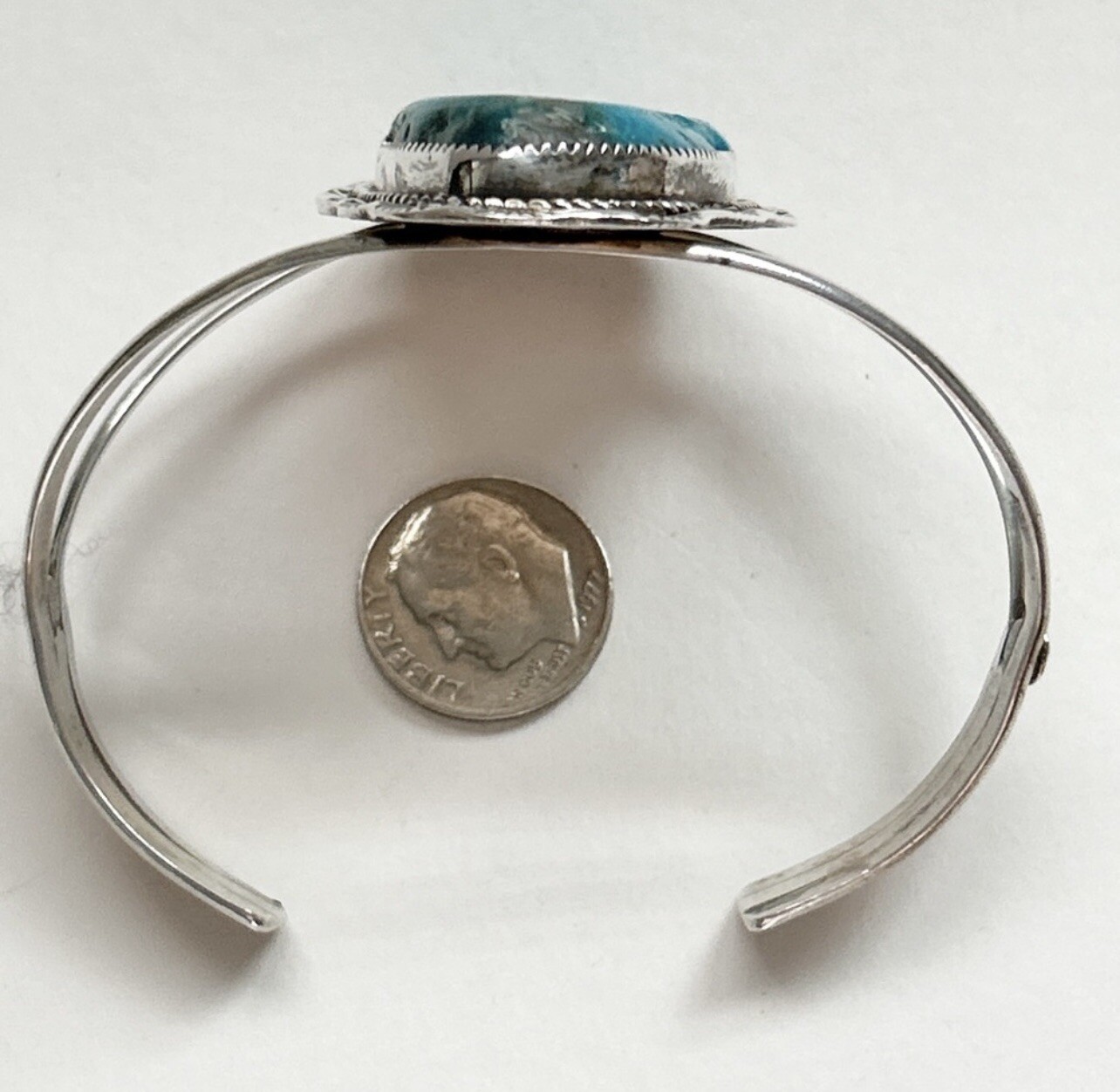 Vintage Charlene & Robert Little Navajo Turquoise Ste… - Gem