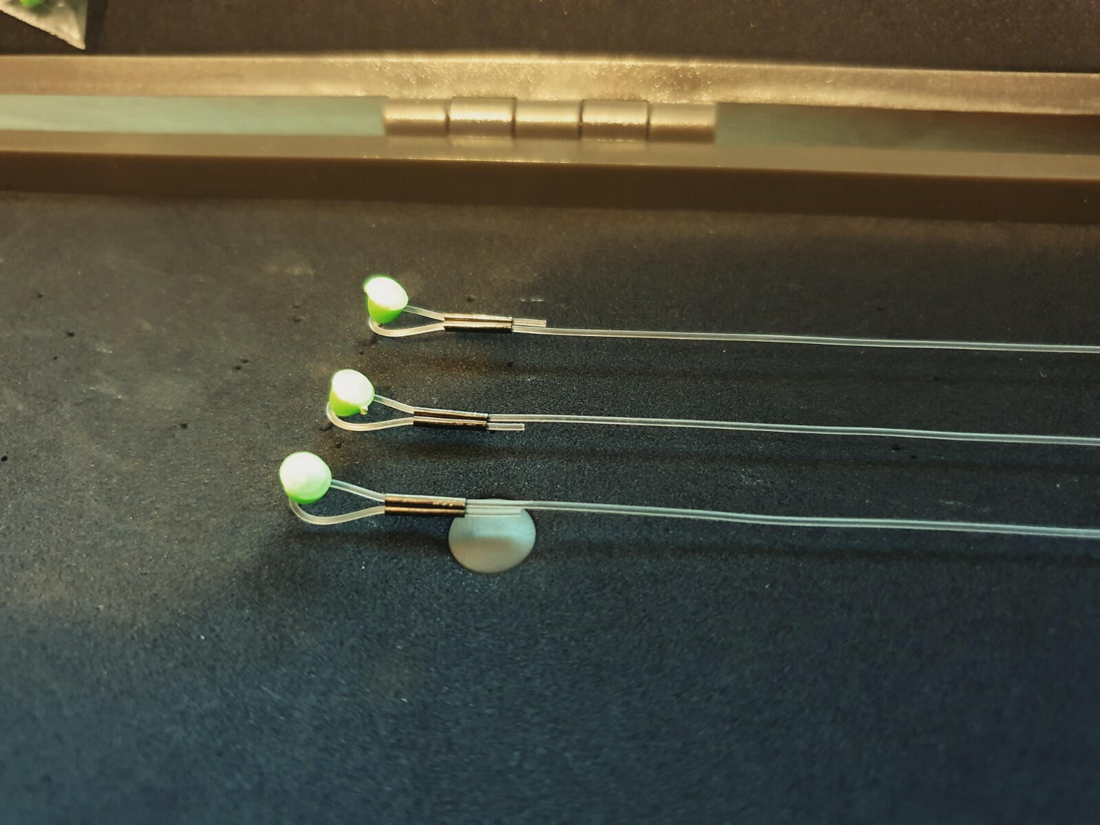 5 Korda Slip D German Rigs or Booms Spinner Rig Amnesia Boom Pre Tied ...