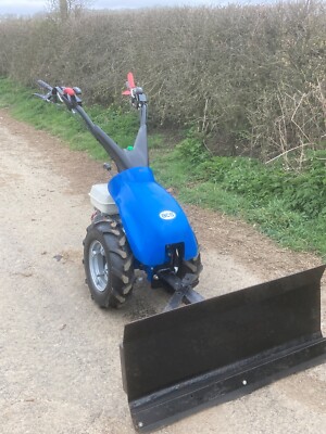 BCS 630 Two wheel tractor . Snow plough Muck scraper Horse menage ...
