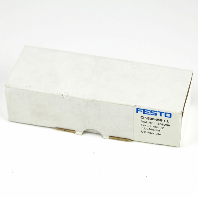 Festo Input/Output Module CP-E08-M8-CL (CPE08M8CL) es for sale online ...