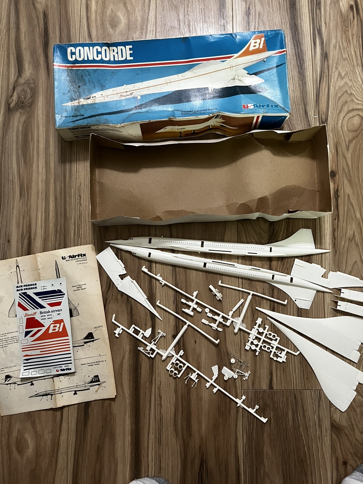 USAIRFIX Concorde Model Kit 1:144 Scale #60525 | eBay