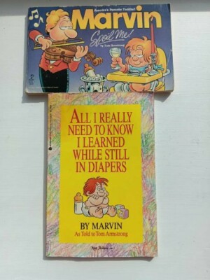 2 Marvin Comic Soft covers by Tom Armstrong | eBay