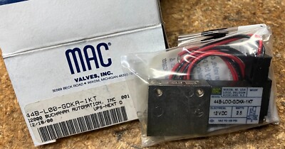MAC 44B-L00-GDKA-1KA PNEUMATIC VALVE NEW | eBay