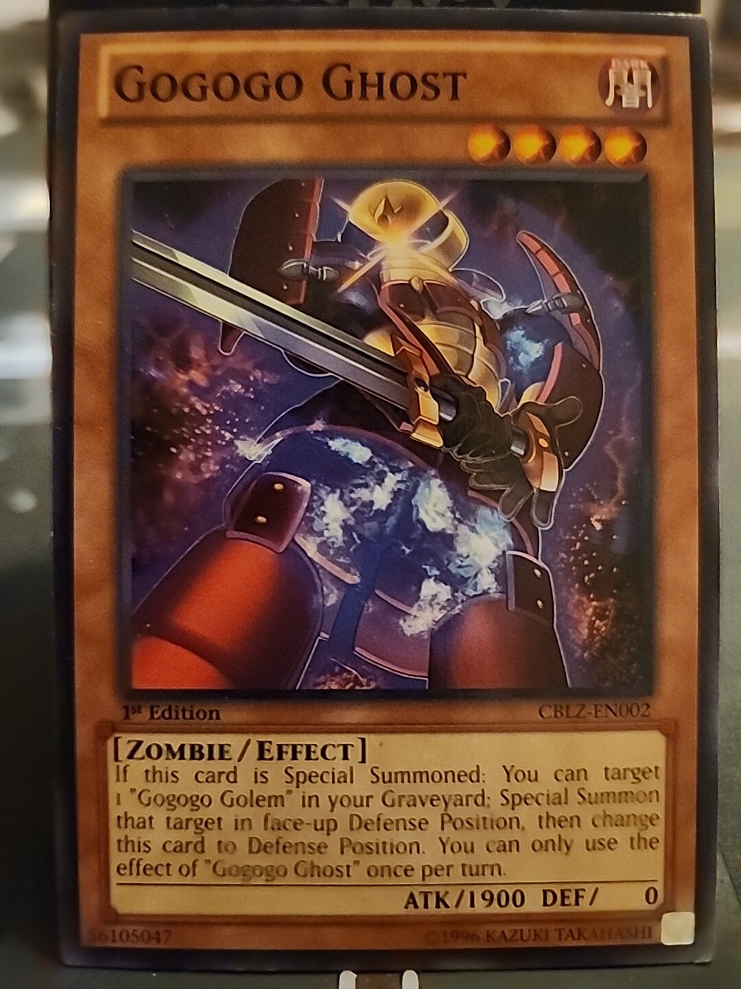 Gogogo Ghost - 1st Edition - Yugioh Dark Monster - Vintage | eBay