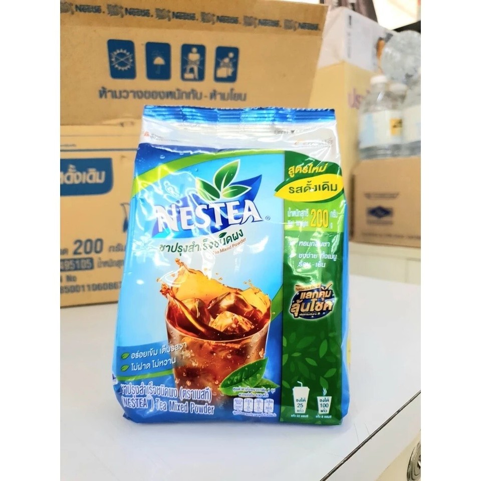 N17 Nestle Instant Mix Iced Tea Powder Nestea Unsweetened Tea No Sugar ...