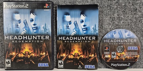 HEADHUNTER: REDEMPTION PLAYSTATION PS2 GAME- COMPLETE CIB- USED- TESTED ...