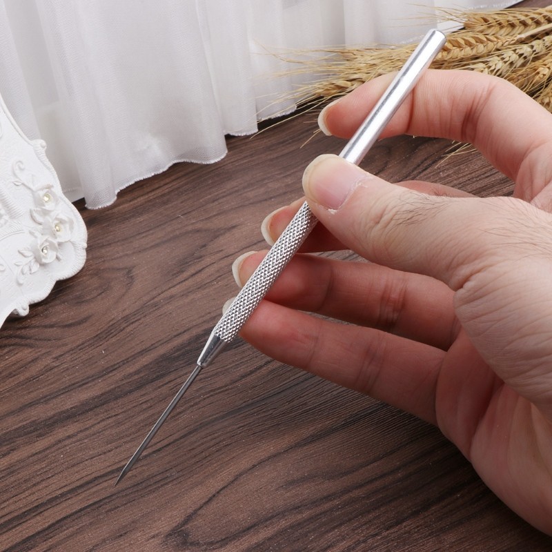 Pottery Detailing Needle Metal Silver Clay Sculpture Modeling Tool ...