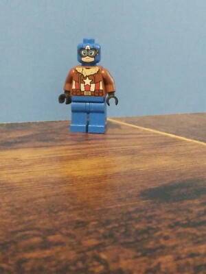 Lego Minifigure Pilot Captain America SH374 - Avengers | eBay
