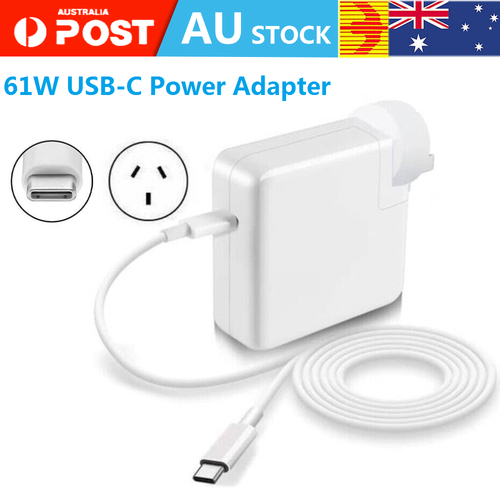 61W USB-C Power Adapter Charger Type-C Cable for Apple Macbook Air Pro ...
