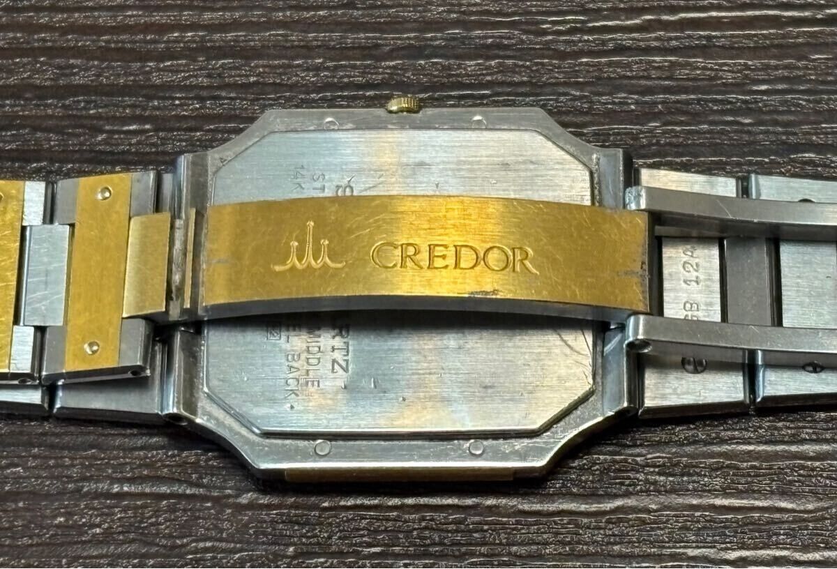 SEIKO CREDOR 9300-5320 Gold 18K×14K×SS Quartz Men Watch SEIKO CREDOR 9300-5320 Gold 18K×14K×SS Quartz Men Watch