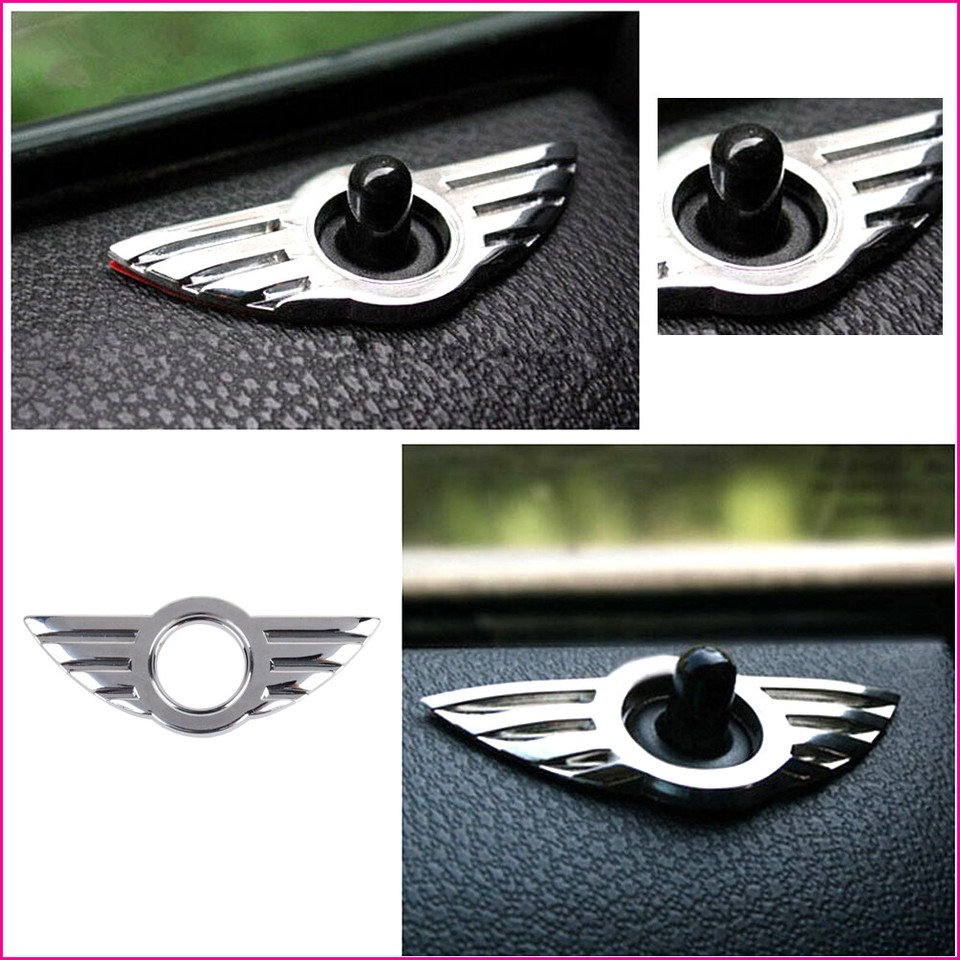 Car Door Pin Badge Emblem Decor Accessory For BMW MINI Cooper/Roadster ...