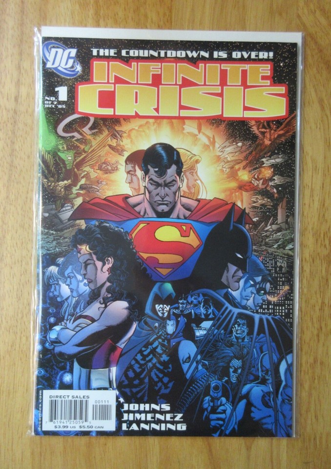 Lot of 11 INFINITE CRISIS: 1-7 Complete Set/2005 +Countdown +Aftermath +2! (NM-) | eBay