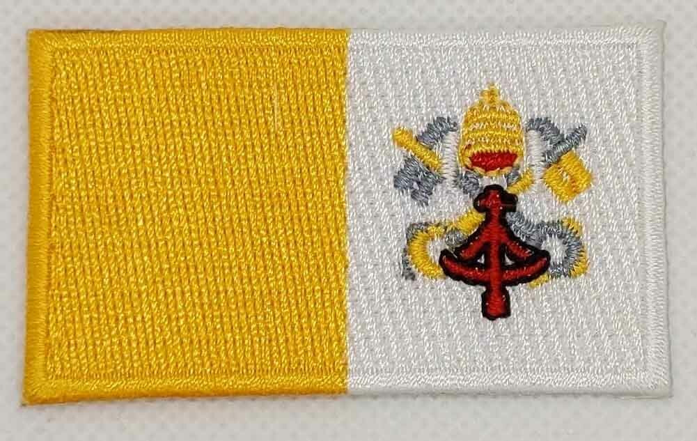 Vatican City Flag Patch Embroidered Iron On Applique | eBay