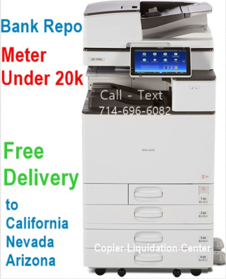 Ricoh Aficio MP C3504 Color Laser Copier Printer Scanner Multifunction ...