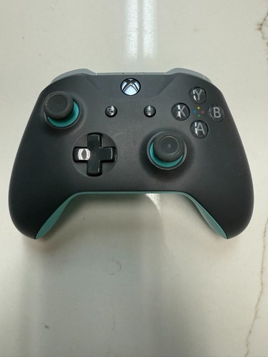 Genuine Microsoft Xbox ONE Wireless Controller Gray Teal Blue READ ...