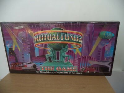 VINTAGE 1997 Mandricks Mutual Fundz Funds the Game Board Game Brand New ...