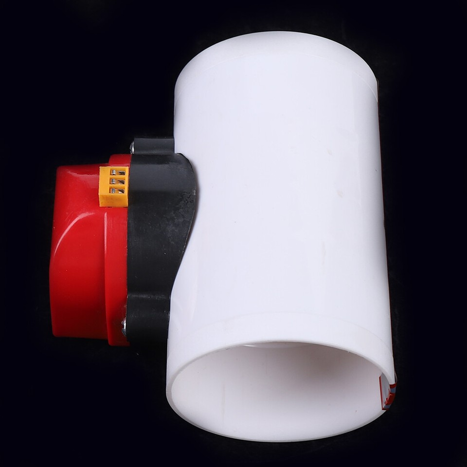 PVC Electric Air Damper Control Valve 75mm DC 12V for Efficient Airflow ...