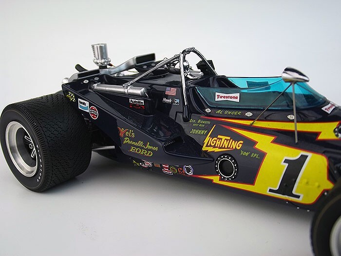 AL UNSER SR JOHNNY LIGHTNING 71 INDY 500 WINNER REPLICARZ 1:18 R18008 ...