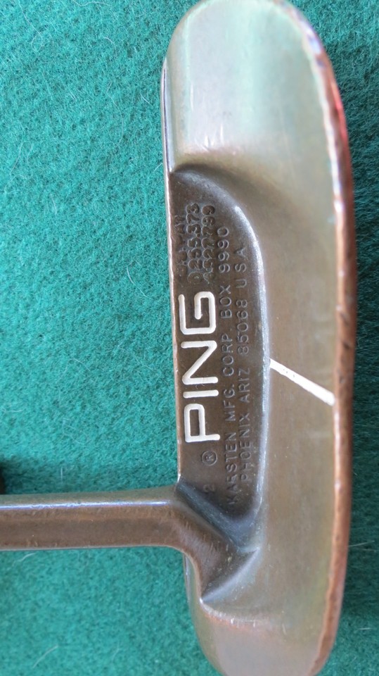 Ping B60 Becu Right Hand Beryllium Copper Putter 35.5 " | eBay