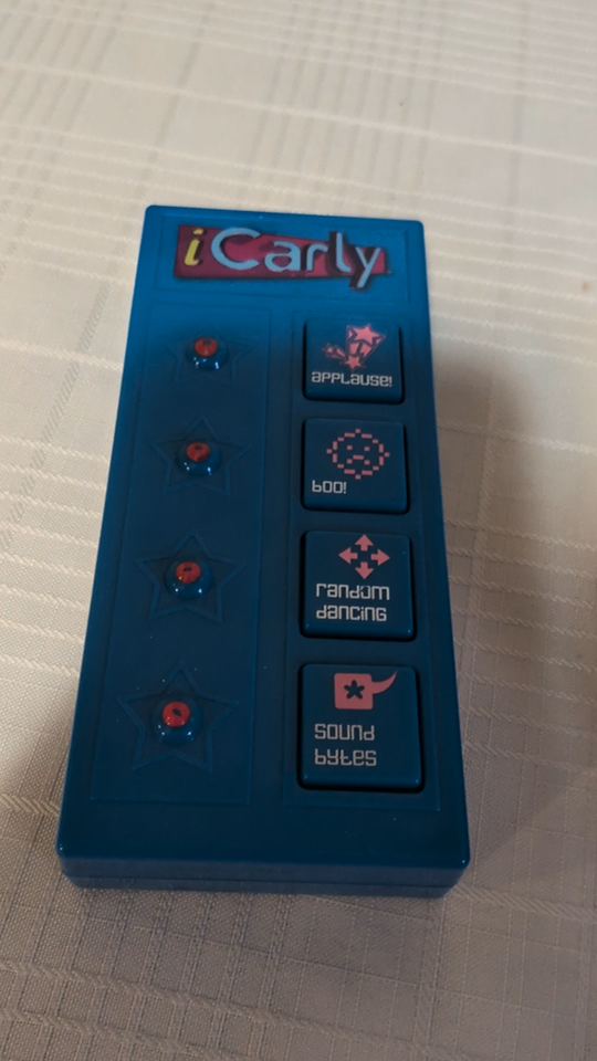 iCarly Sam's Remote Sound Effects FX Nickelodeon Playmates 2009 Rare ...