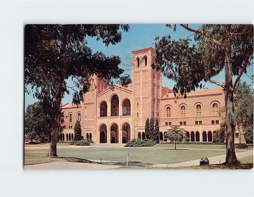 Postcard Royce Hall, University Of California At Los Angeles ...
