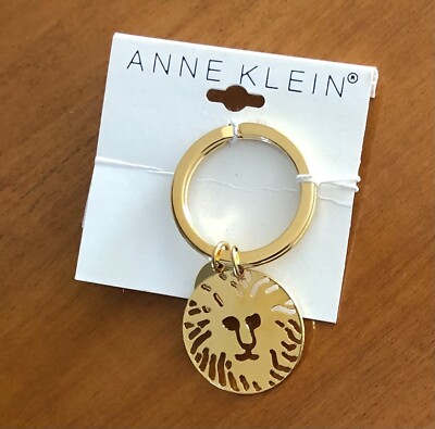 Anne Klein Lion Key ring, Gold tone | eBay