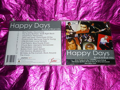 HAPPY DAYS ROCK N ROLL (VARIOUS ARTISTS) : (CD, 12 TRACKS, 2008 ...