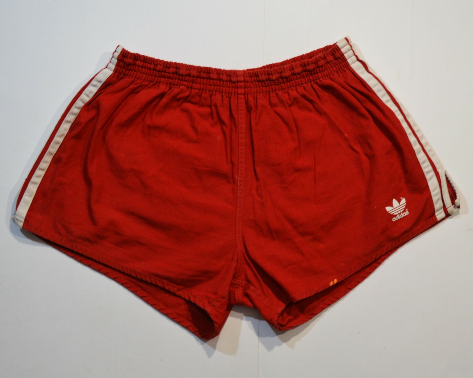 Adidas Vintage Cotton Sprinter Shorts Made In Yugosl… Gem