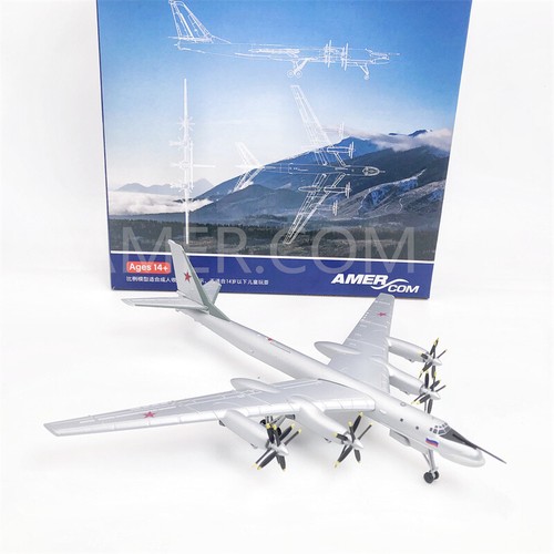 Amer 1:200 Russian TU-95 bear type strategic nuclear bomber Diecast ...