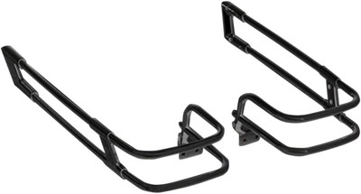 Drag Specialties Moto Motorcycle Motorbike Saddlebag Guard Rails Black ...