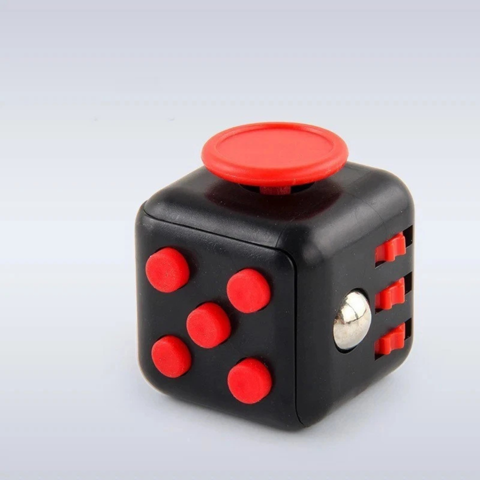 Fidget Cube Spinner Stress Relief Finger Hand Magic Toy Anxiety ADHD ...